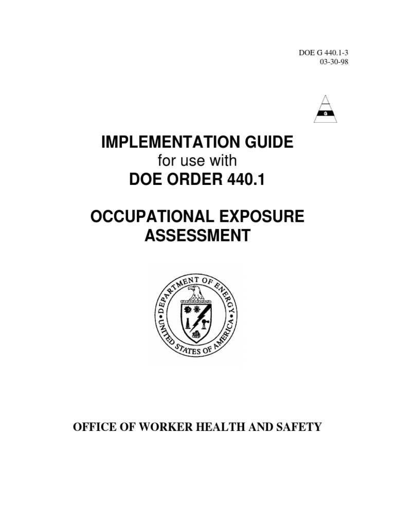 OCCUPATIONAL EXPOSURE ASSESSMENT | Occupational Hygiene | Ionizing ...