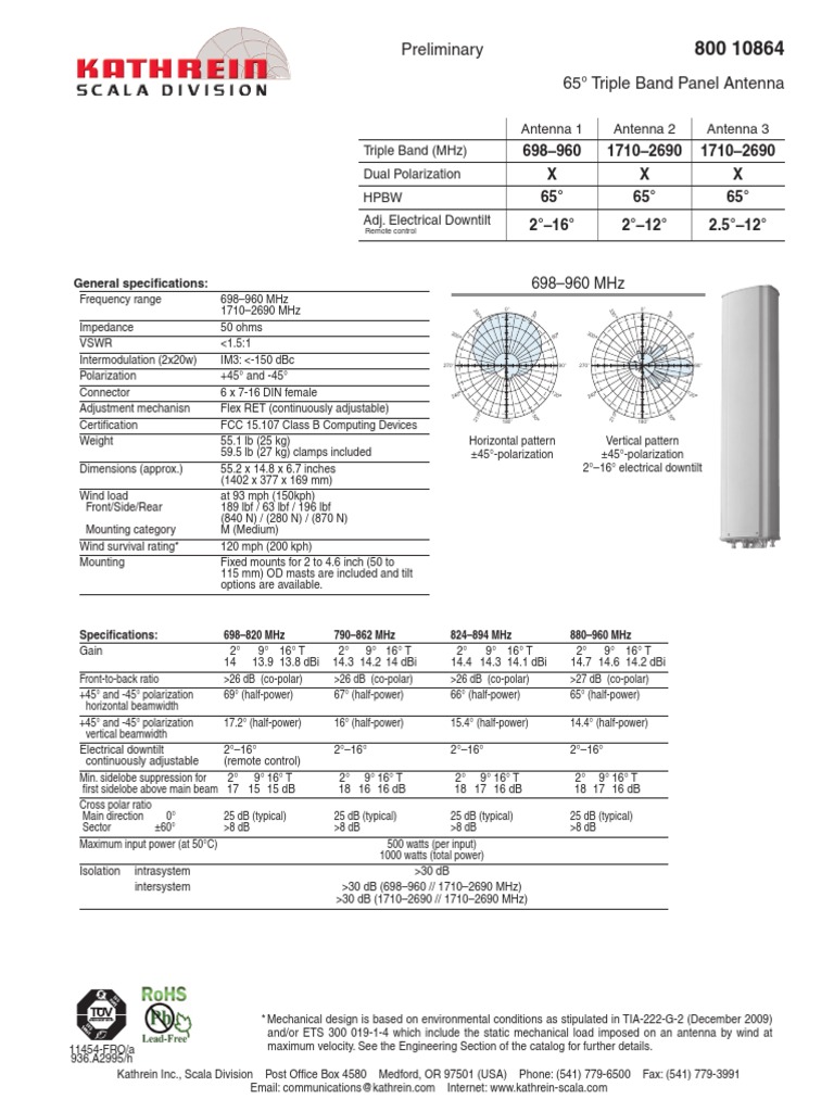 80010864 | PDF | Antenna (Radio) | Information And Communications ...