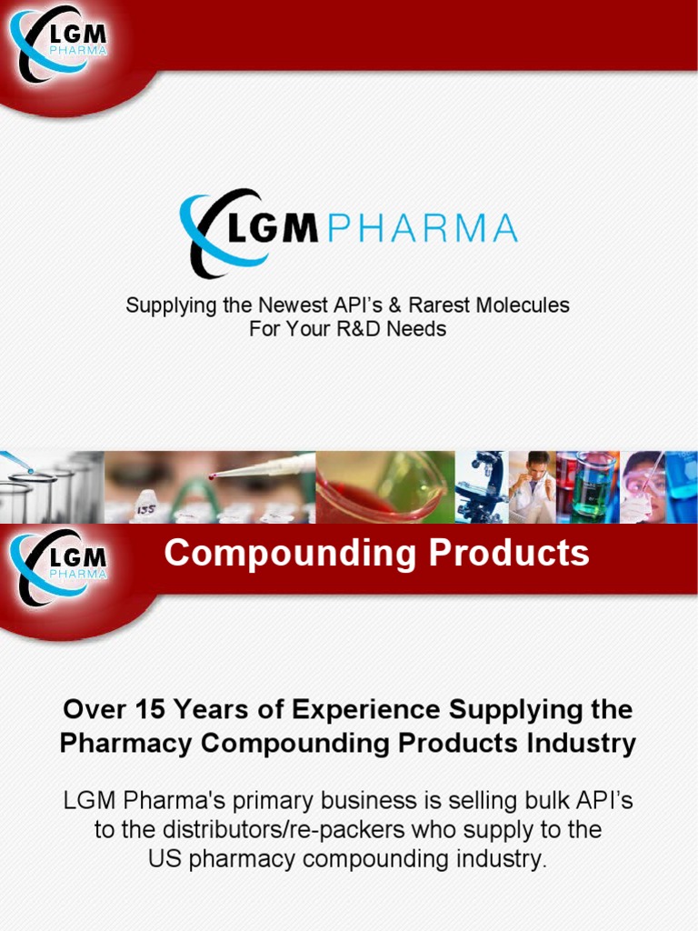 LGM Pharma - Compounding Products | PDF | Industries | Pharmacy