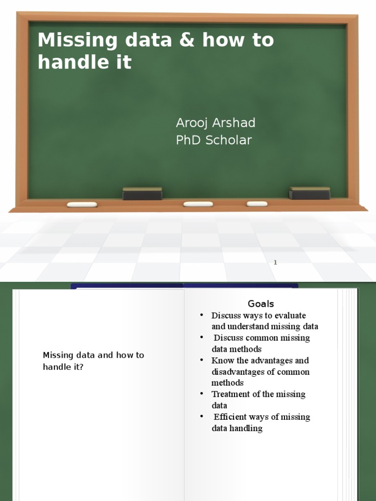 Missing Data Pdf Regression Analysis Variance