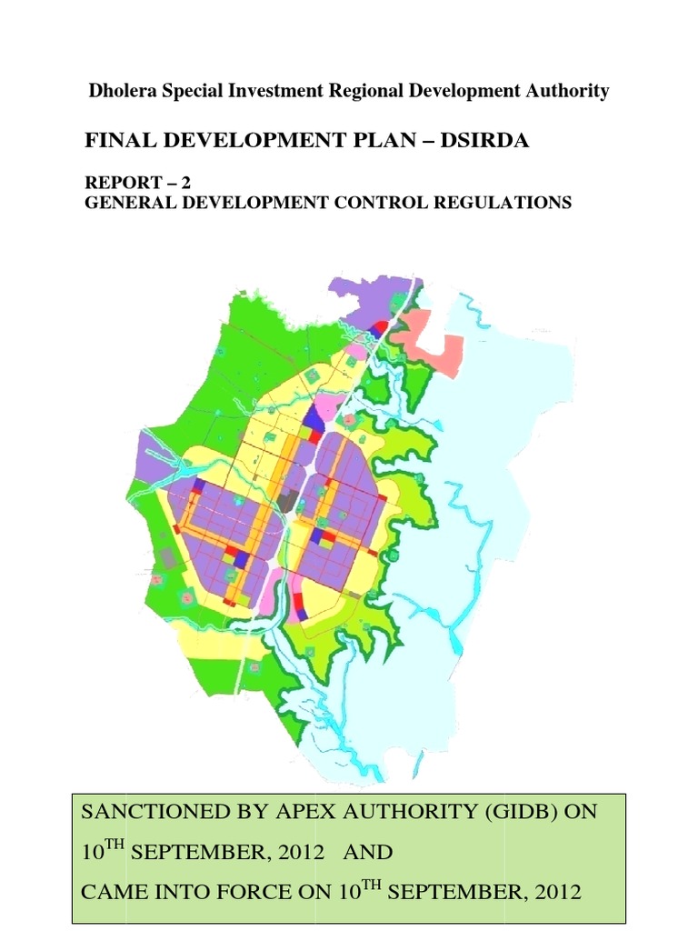 DP Report 2 - GDCR | PDF | Zoning | Infrastructure