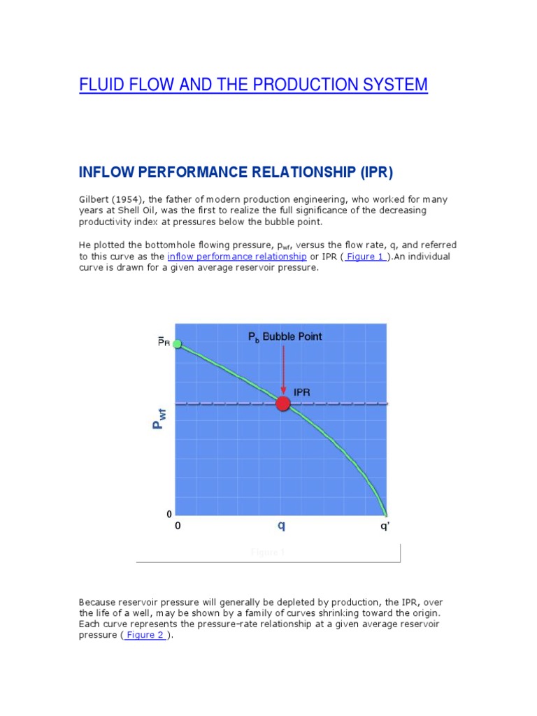 Inflow Performance Relationship Analysis | PDF | Petroleum Reservoir ...
