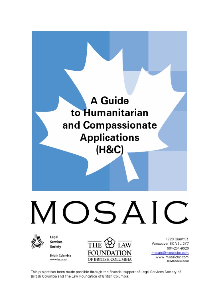 H&C Application Guide for Immigrants | PDF | Permanent Residence ...