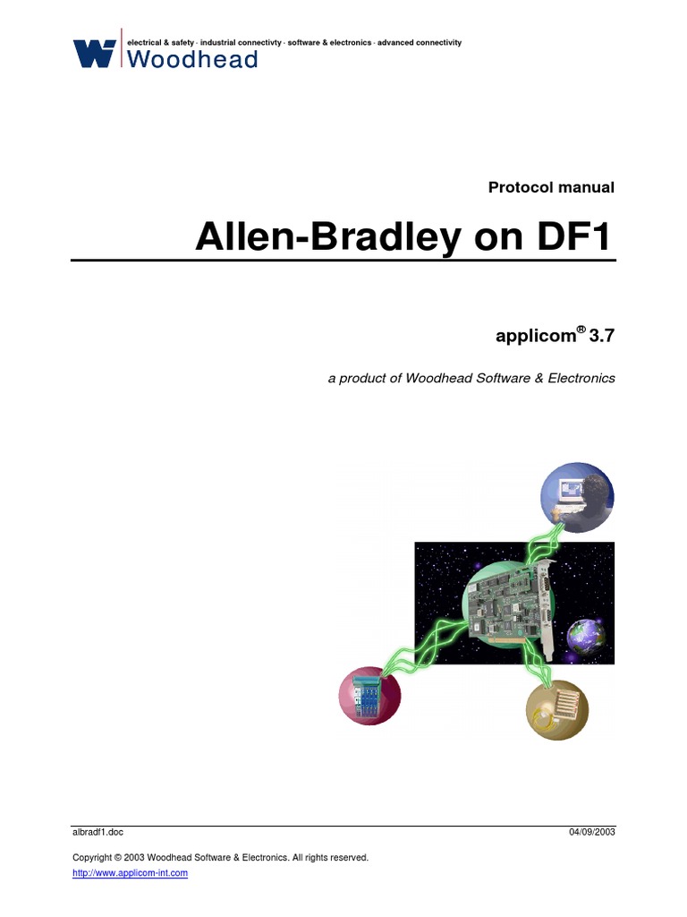 Manual Rockwell Protocolo Df1 | PDF | String (Computer Science ...