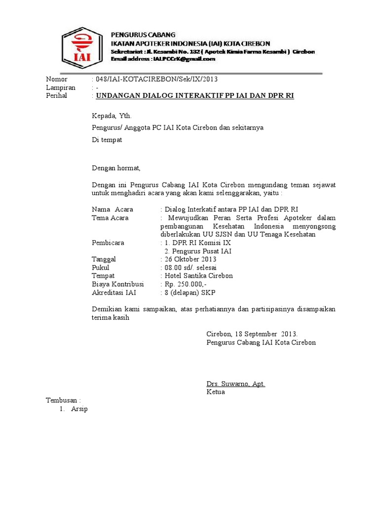 Undangan Dialog Interaktif | PDF