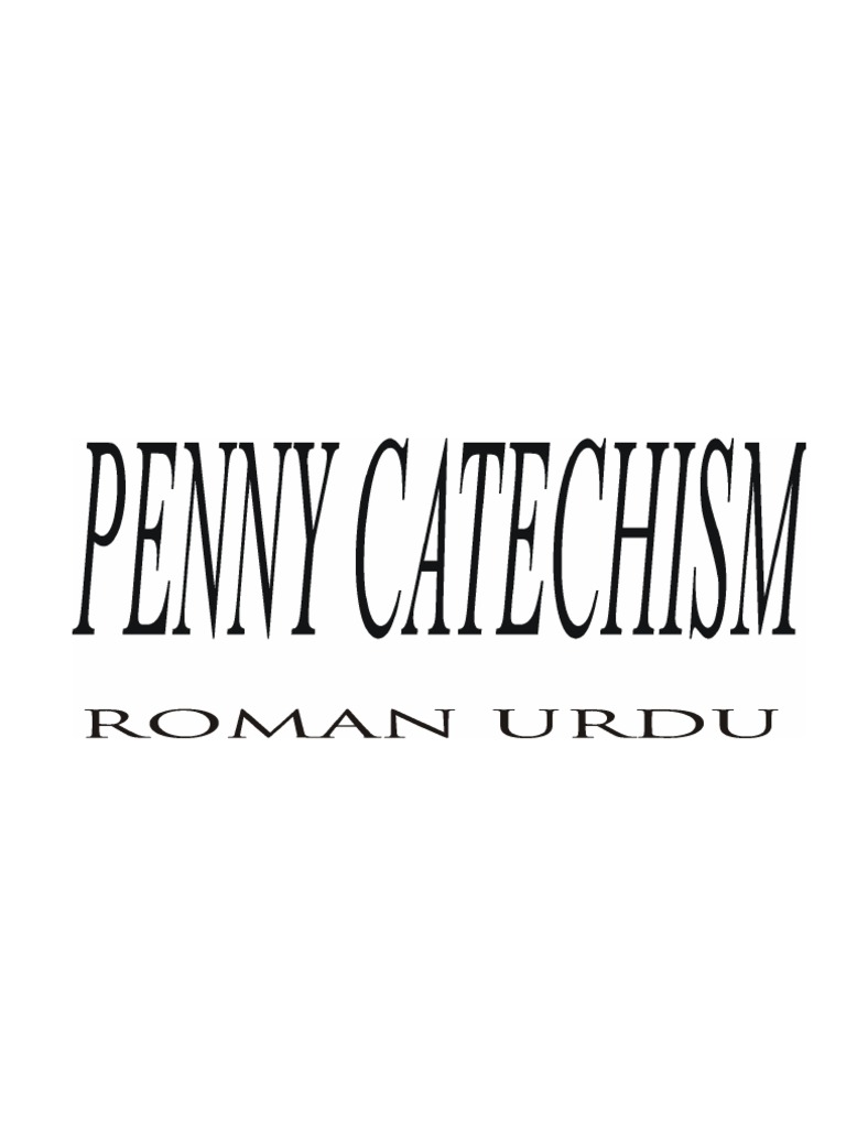 Penny Catechism | PDF