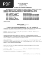 Sample Resolution Requesting For Fund | PDF | Local Government | Government