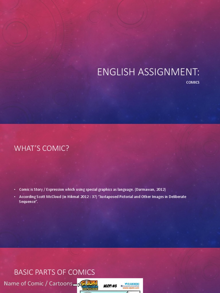 How To Make Your Own Comic (Cara Membuat Komik Buatanmu Sendiri) | PDF ...