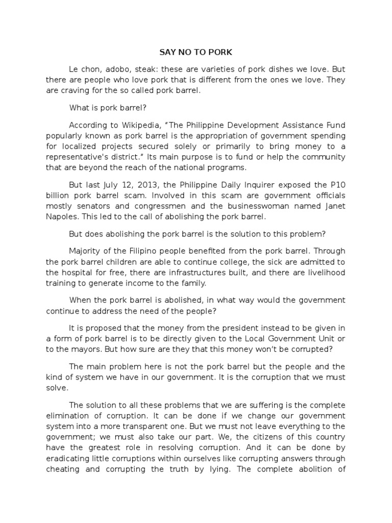 Final Oratorical Piece | PDF