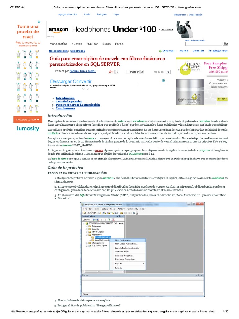 Guía para Crear Réplica de Mezcla Con Filtros Dinámicos Parametrizados ...