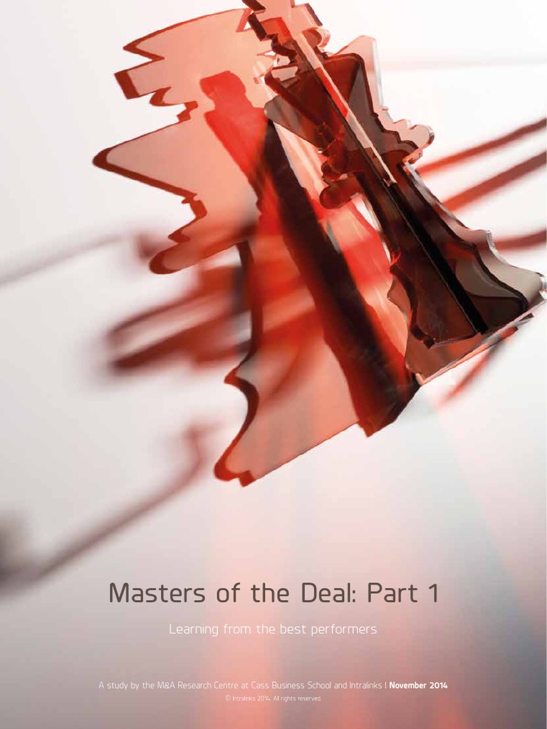 Master of The Deal | PDF | Mergers And Acquisitions | Public Company