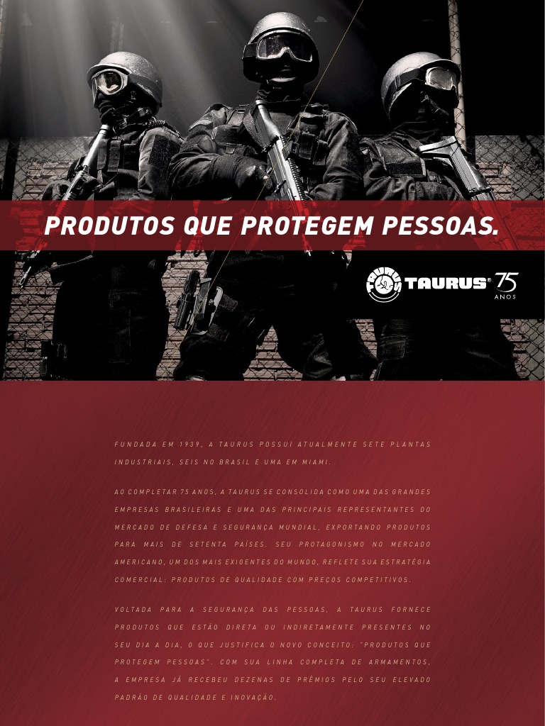 Catalogo Taurus-Completo PDF | PDF | Arma | Calibre