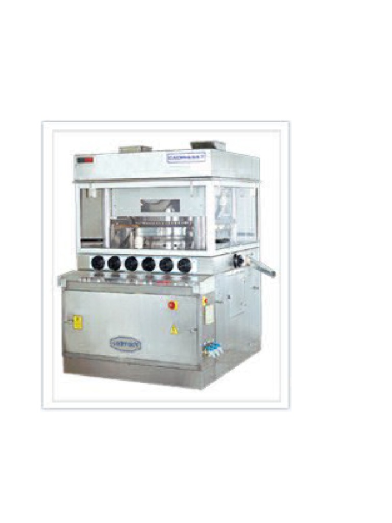 Cadmach CPD-II-37 Tablet Press DQ | PDF | Tablet (Pharmacy ...