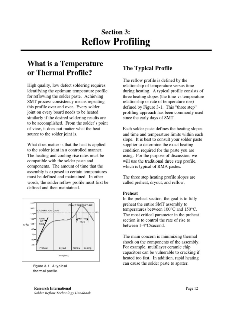 Reflow | PDF | Soldering | Applied And Interdisciplinary Physics
