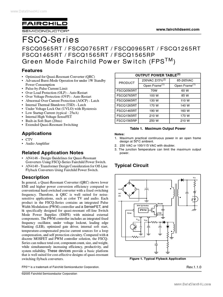 Data Sheet | PDF | Capacitor | Mosfet