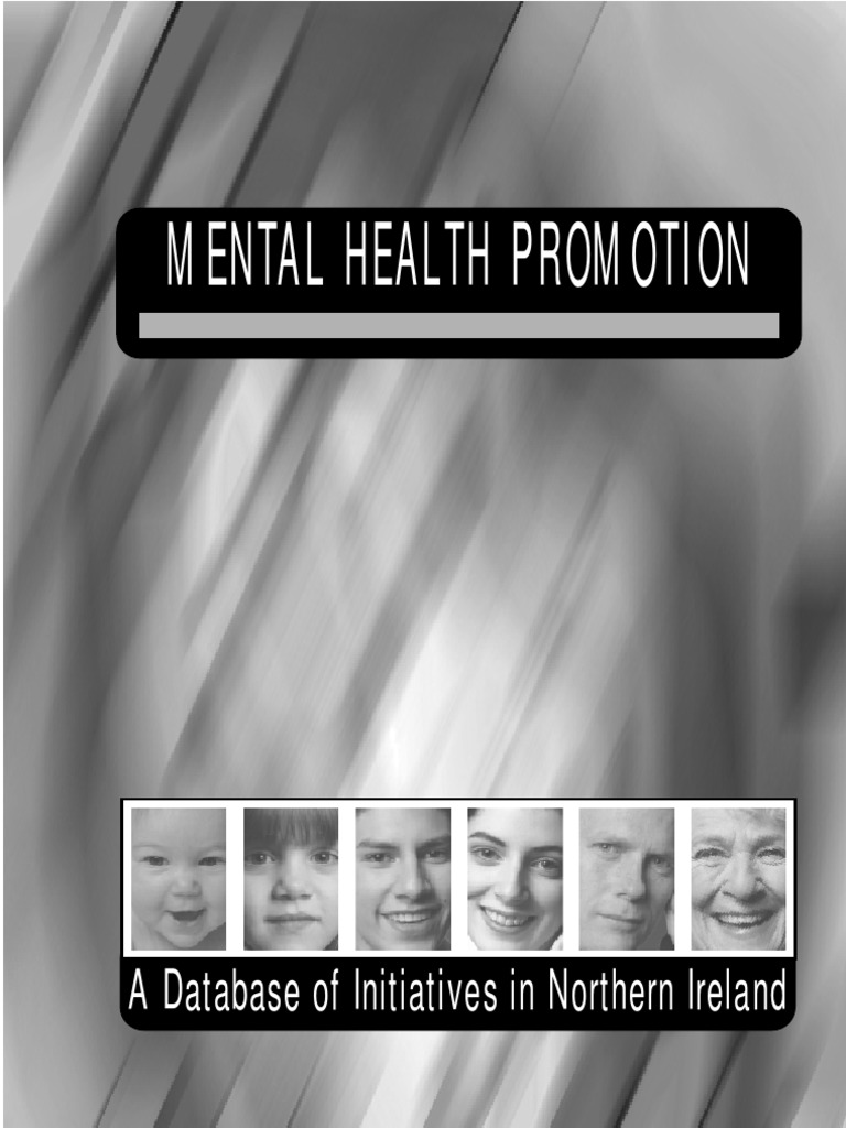 Mental Health Promotion Initiatives NI | PDF | Psychological Resilience ...