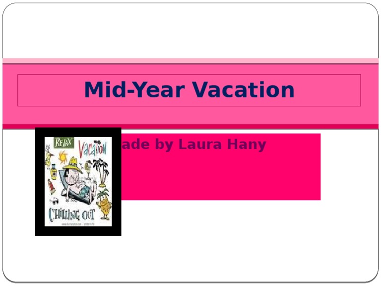 Mid-Year Vacation Planning Guide | PDF