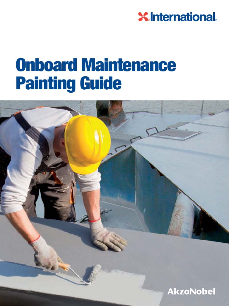 Onboard Maintenance Painting Guide | PDF | Paint | Nature