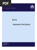 Fume Cupboard Testing per BS EN 14175 | PDF | Volume | Pressure