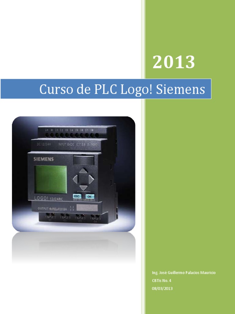 Programar en Logo | PDF | Controlador lógico programable | Memoria del ...