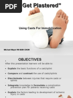 POP Cast Application Procedure Guide | PDF | Injury | Musculoskeletal ...
