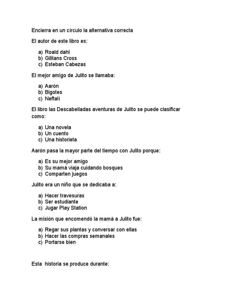Julito Cabello | PDF