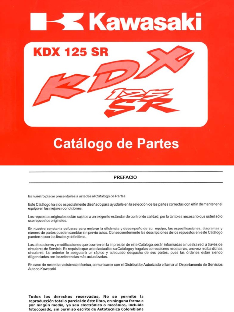KDX 220 | PDF