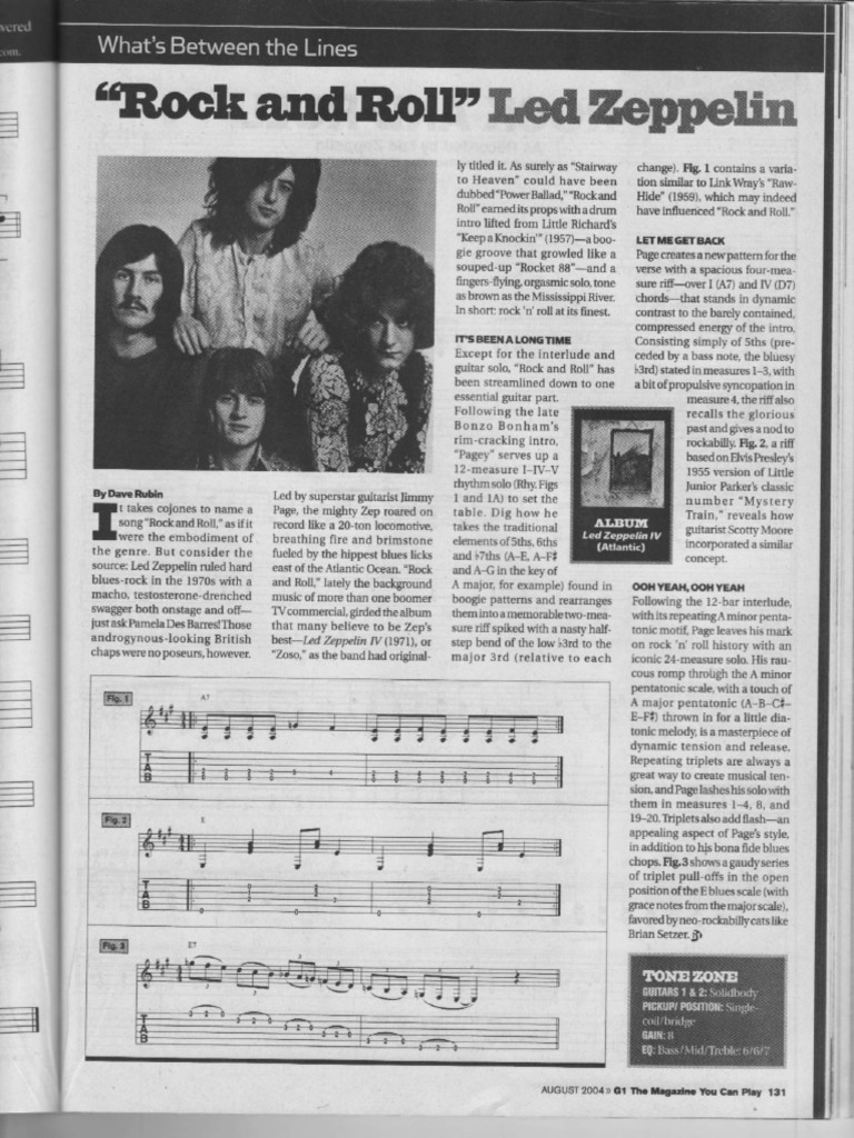 Rock N' Roll Led Zeppelin | PDF