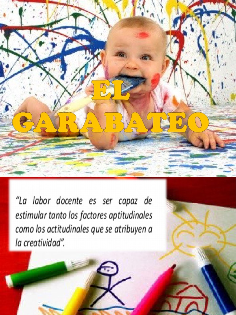 Etapas y Materiales del Garabateo Infantil | PDF | Dibujo | Pinturas