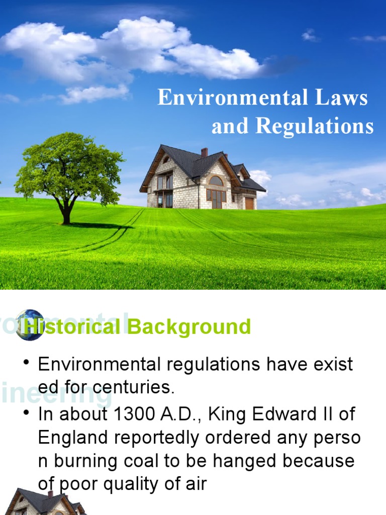 Overview of Environmental Laws in the Philippines | PDF | Environmental ...