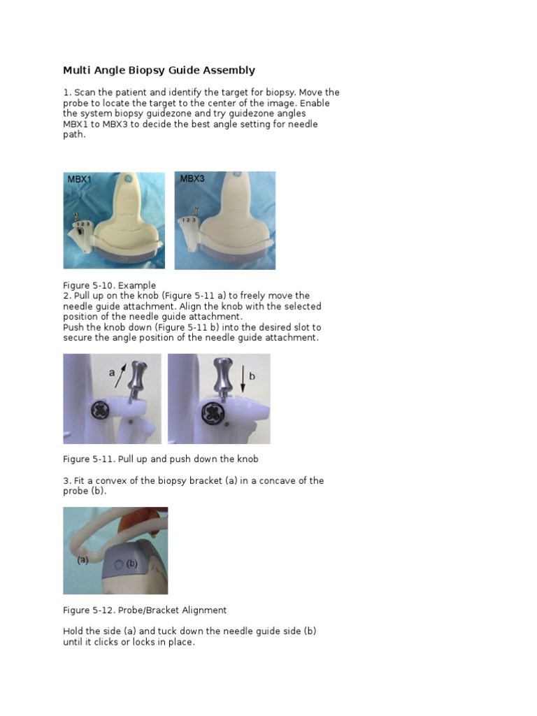 Multi Angle Biopsy Guide Assembly | PDF | Biopsy | Nature
