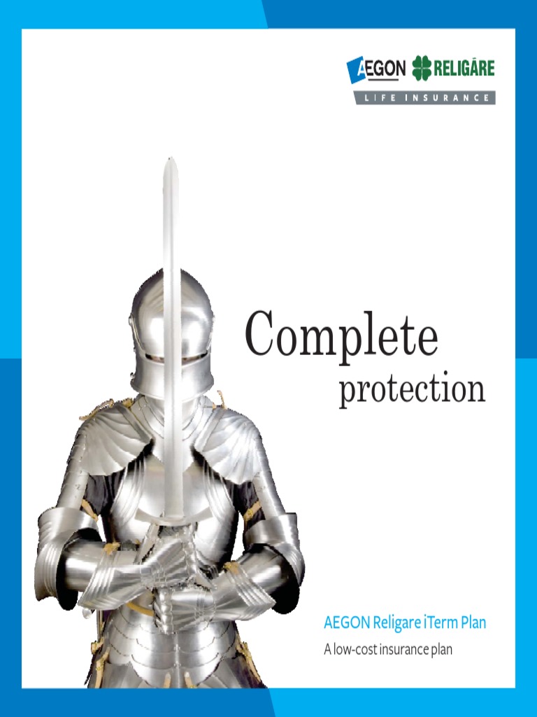 AEGON Religare Iterm Plan PDF | PDF