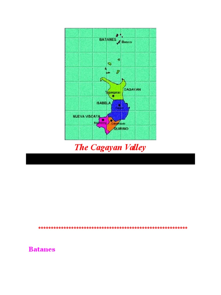 The Cagayan Valley