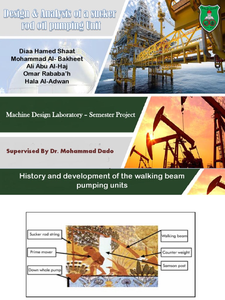 Design and Analysis of A Sucker Rod Oil Pumping Unit | PDF | Pump ...
