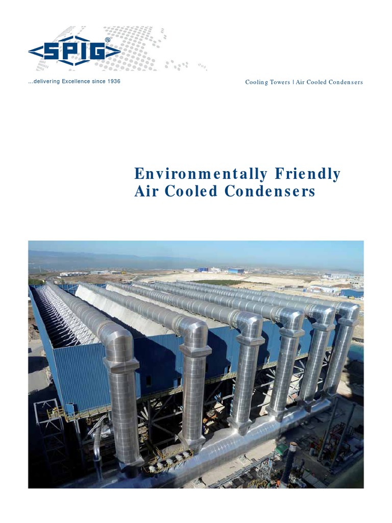 SPIG Air Cooled Condenser Solutions | PDF | Power Station | Vacuum Tube