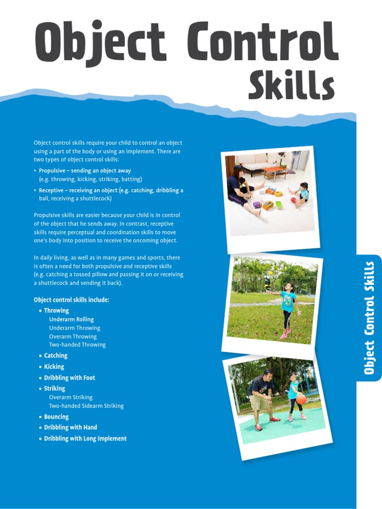 FMS Kitforparents Object Control Skills | PDF | Anatomical Terms Of ...