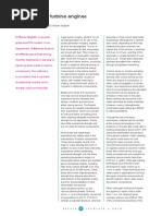 MS5001PA Gas Turbine Fact Sheet | PDF | Gas Turbine | Duct (Flow)