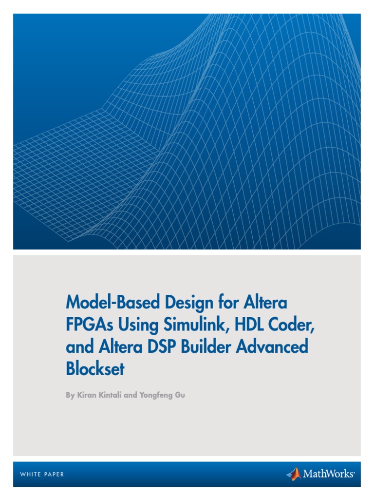 HDLCoderInterface WhitePaper Final | PDF | Hardware Description Language | Field Programmable ...