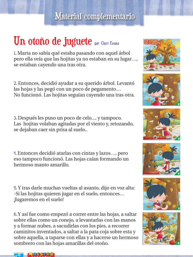 Cuento Infantil: Un Otoño de Juguete | PDF