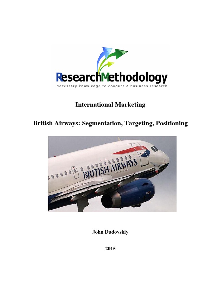 British Airways Market Segmentation Analysis | PDF | Market ...