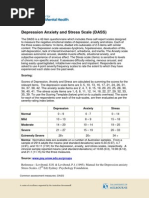 Wsas Scale | PDF | Mental And Behavioural Disorders | Human Nature