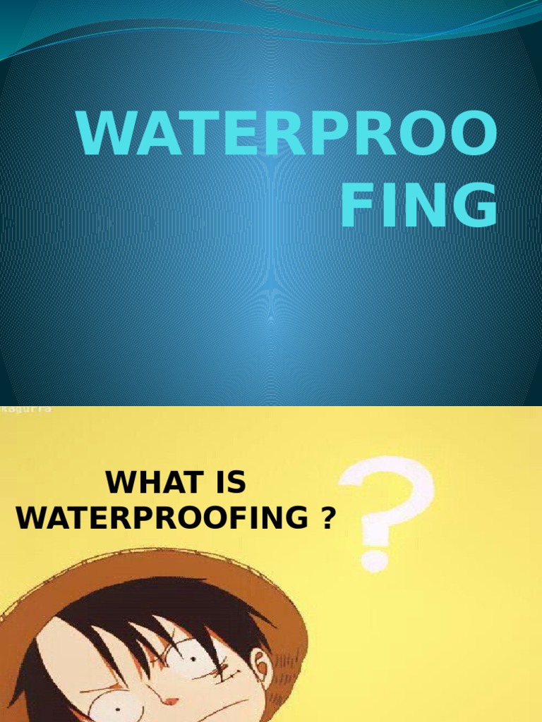 Introduction To Waterproofing Download Free Pdf Concrete Building