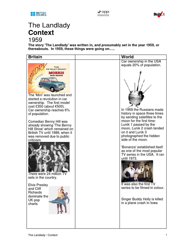 The Landlady by Roald Dahl - Context | PDF | Taxidermy