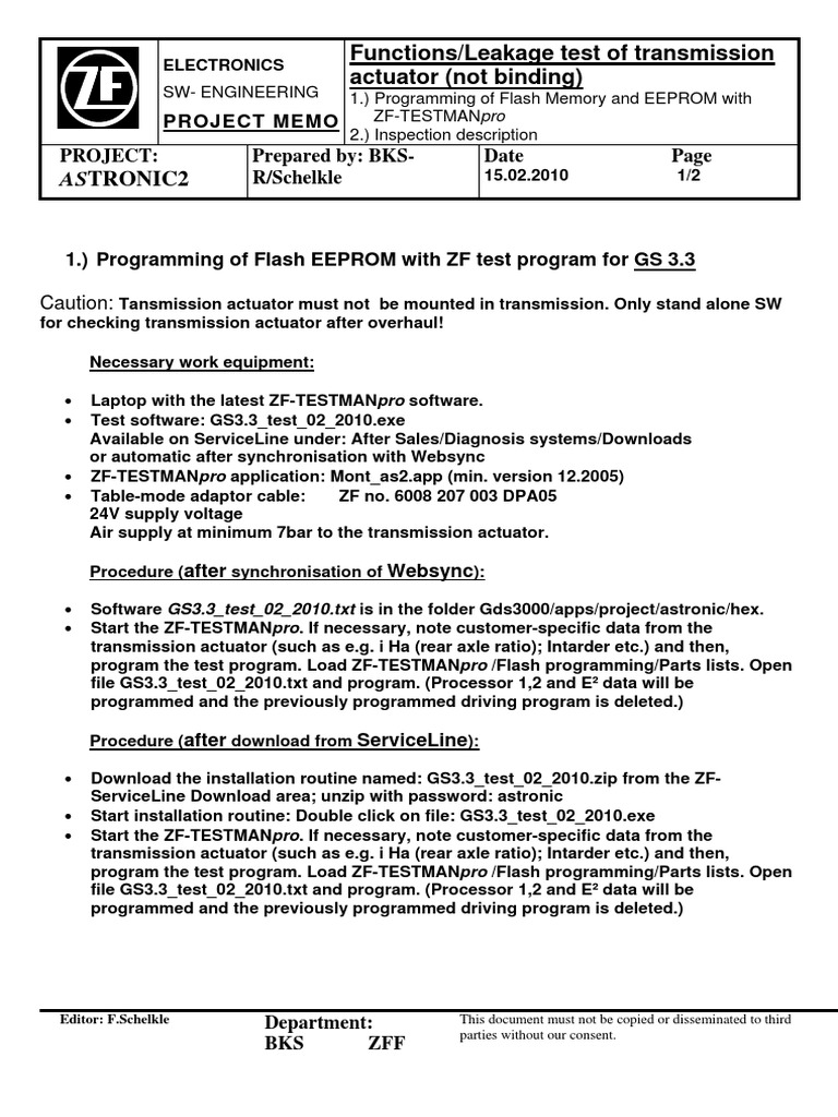 GS3.3 Test 02 2010 Instructions | PDF | Flash Memory | Transmission ...