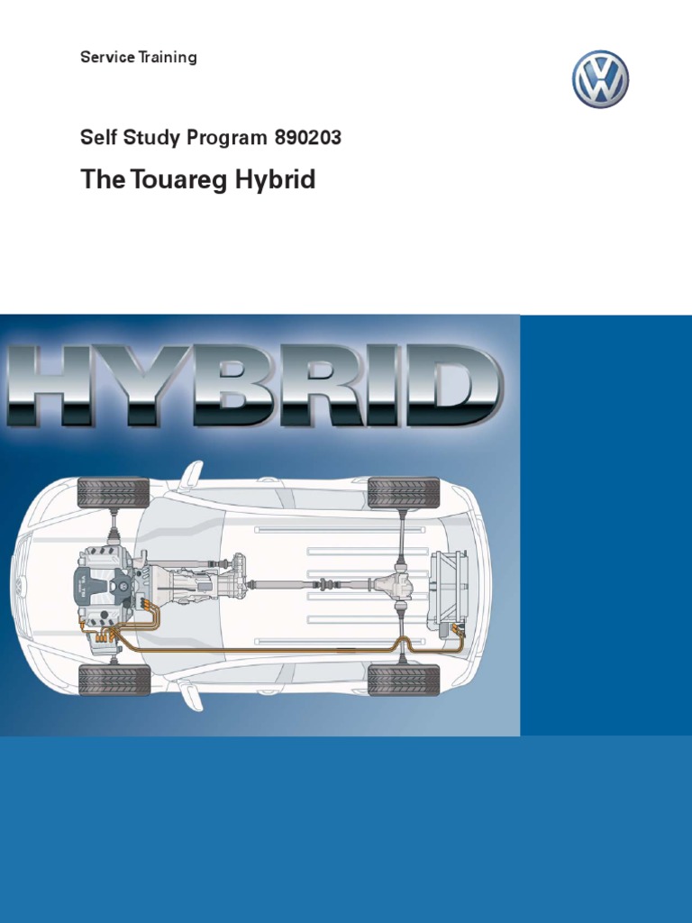 Touareg Hybrid | PDF | Transmission (Mechanics) | Hybrid Vehicle
