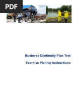 BCP Tabletop Exercise Guide | PDF | Facilitator | Business Process