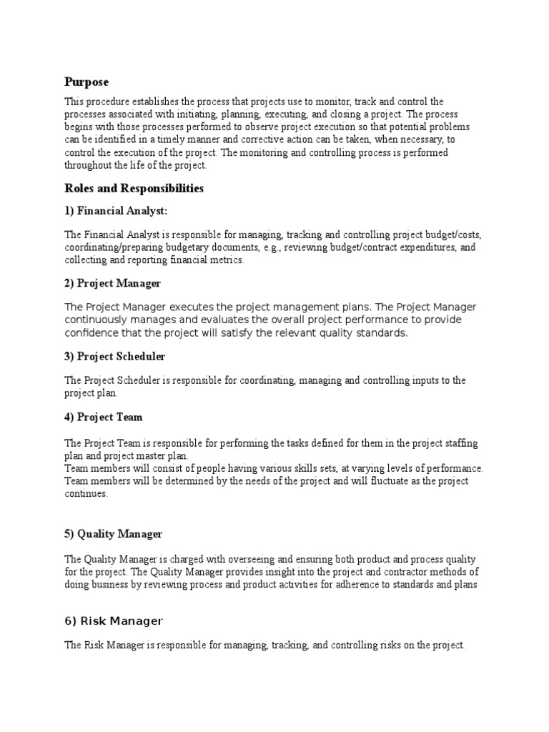 Project Monitoring & Tracking | PDF | Project Management | Project Manager