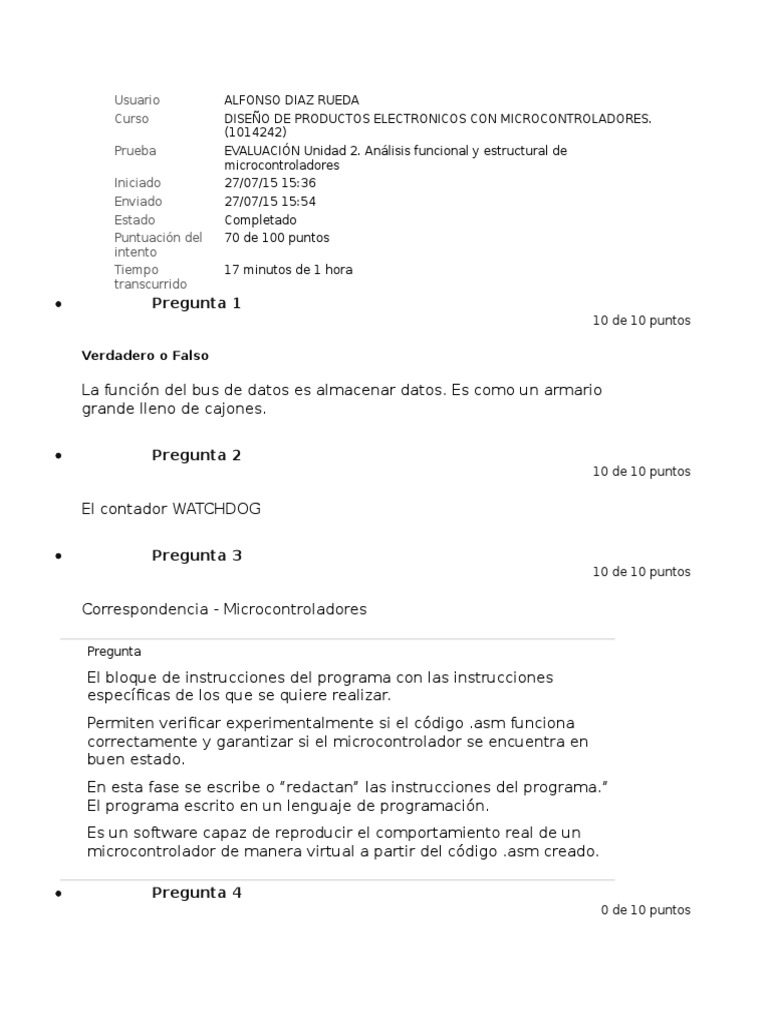 Evaluación de Microcontroladores | PDF | Programa de computadora | Programación