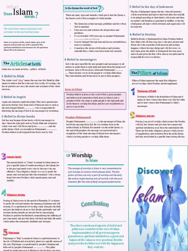 Discover Islam! | PDF | Prophets And Messengers In Islam | God In Islam