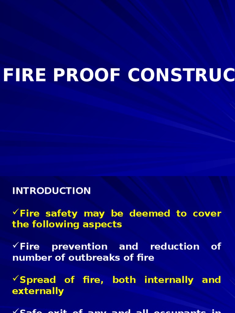FIRE Proof | PDF | Building Materials | Roof
